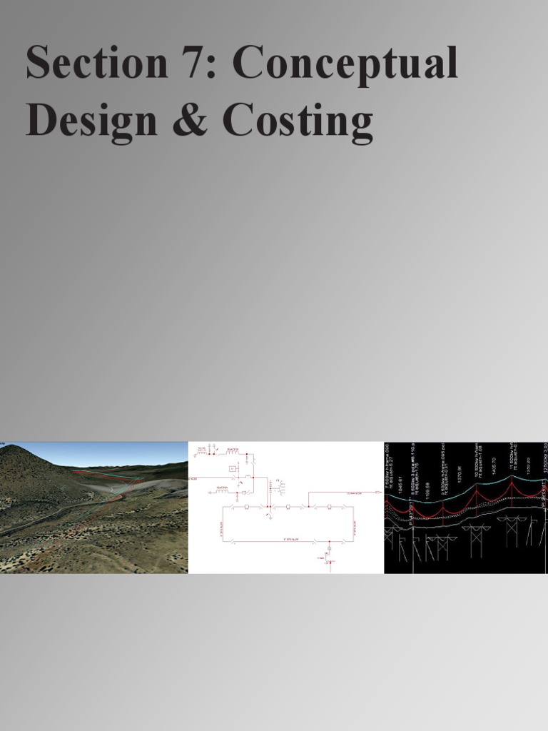 Section7-Conceptual Design and Costing | Download Free PDF | Electrical ...