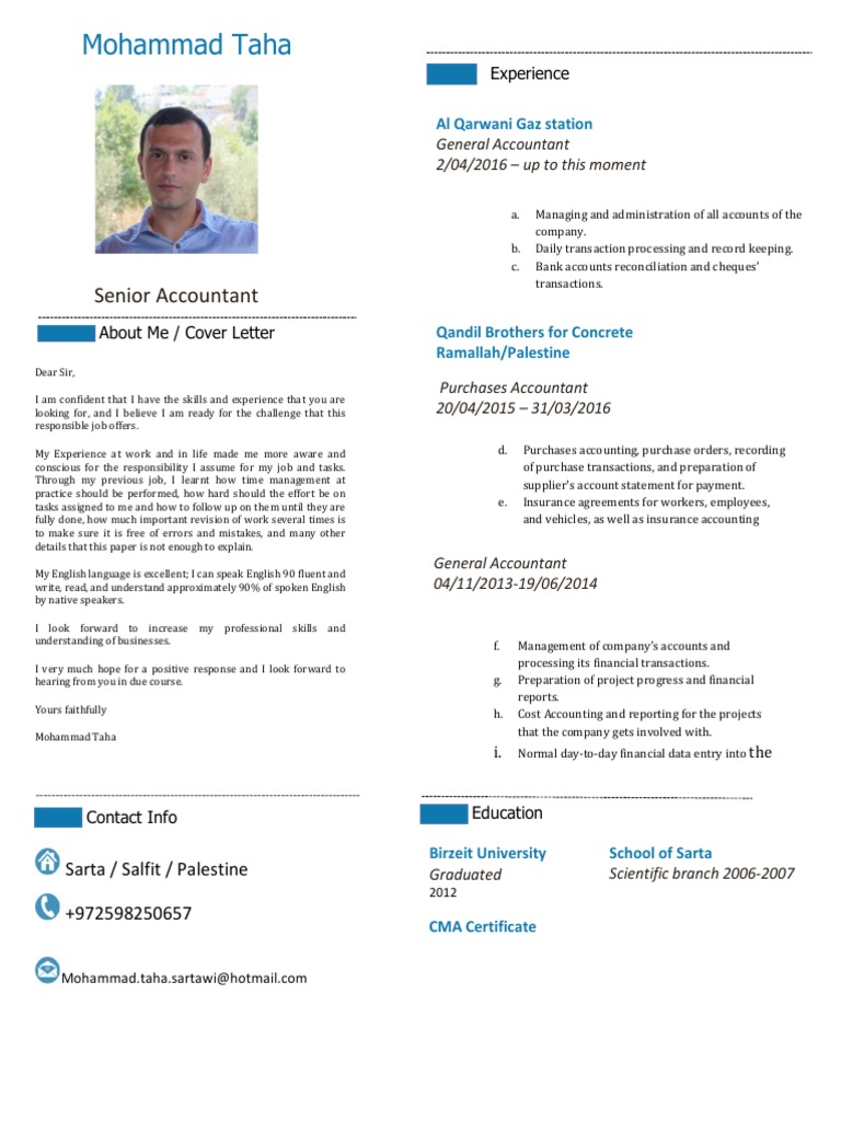 Mohammad Taha CV - en | PDF