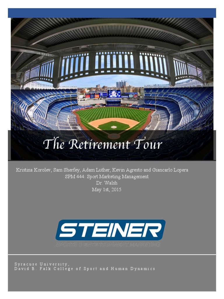 The Retirement Tour | PDF | Social Media | Popular Culture & Media Studies