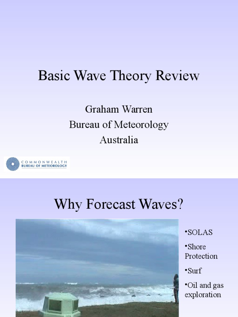 Basic Wave Theory Review by Graham Warren | PDF | Waves | Continuum ...