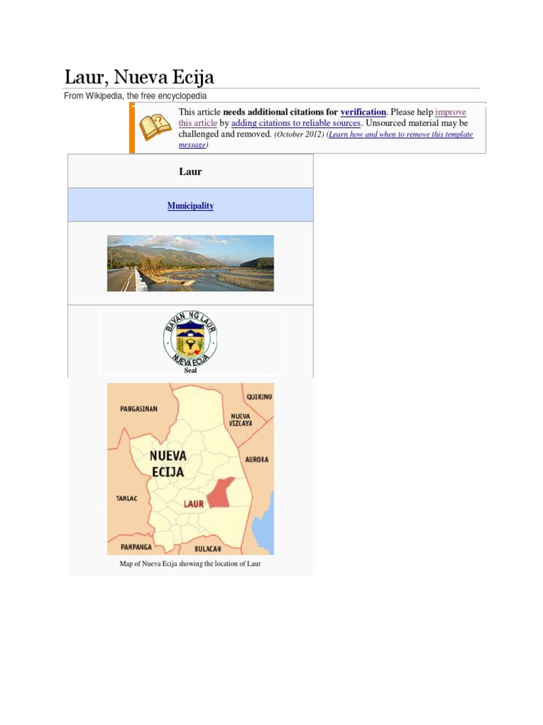 Laur Nueva Ecija | Philippines | International Security