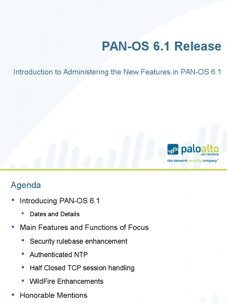 Introduction To Administering New Features in PAN-OS 6.1 FINAL | PDF ...