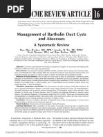 Marsupialization of Bartholin Cysts | PDF | Diseases And Disorders ...