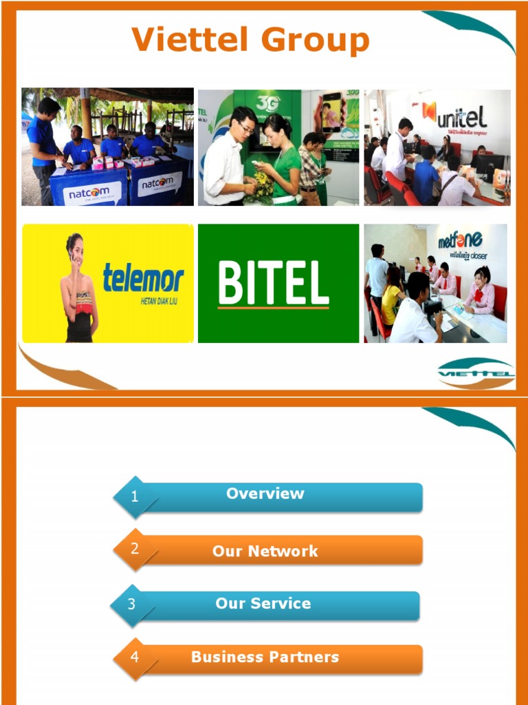 Viettel Presentation | PDF | Telecommunications | Networks