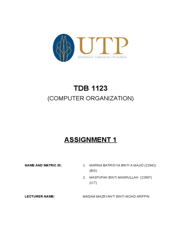 CO Pairwork Assignment | PDF | Hard Disk Drive | Laptop