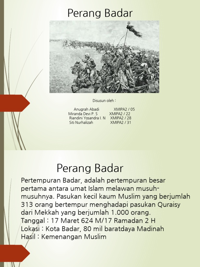 Perang Badar | PDF