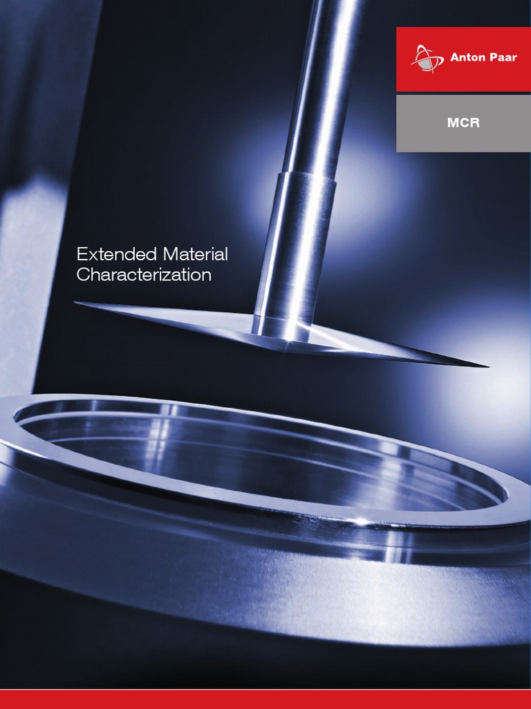 Anton Paar MCR | PDF | Rheology | Powder (Substance)