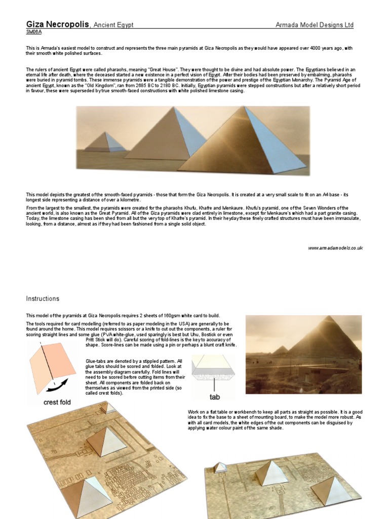 Giza Pyramids Sm06a | PDF | Egyptian Pyramids | Ancient Egypt