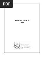 CASW Code of Ethics and Scope of Practice - Canadian Association of ...