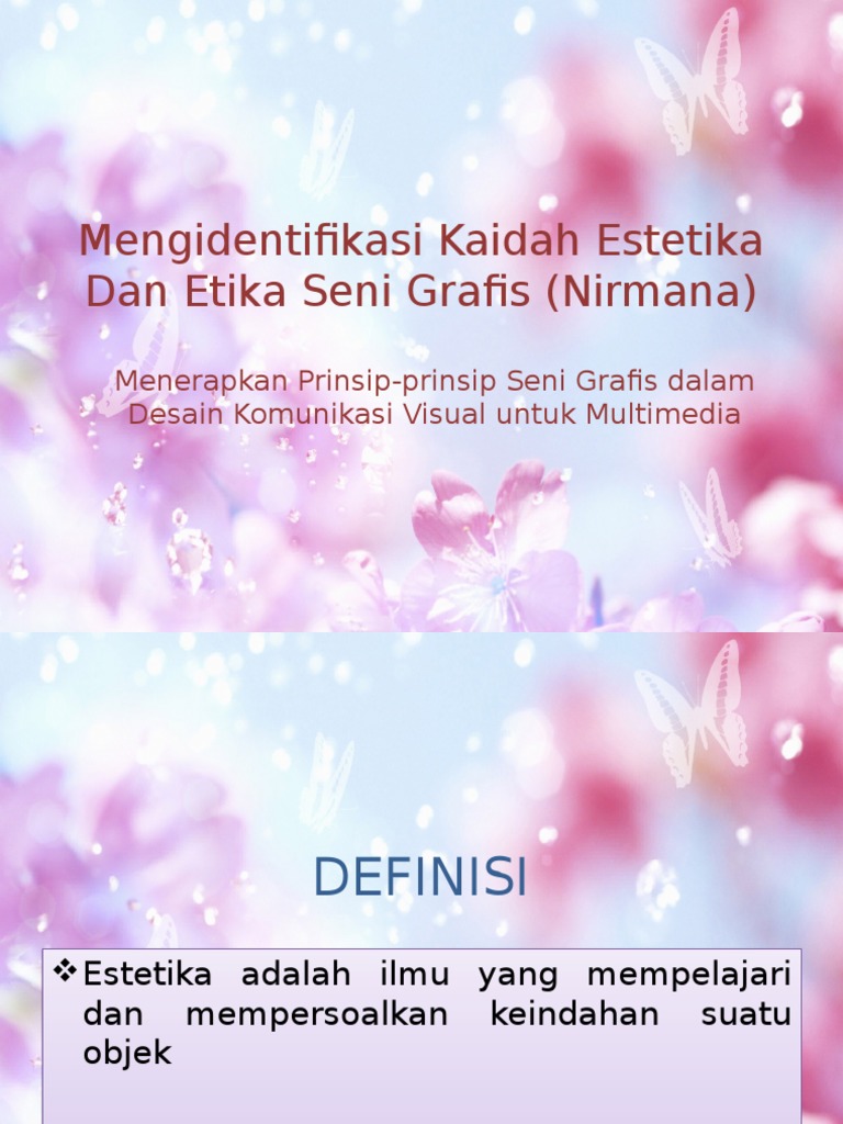 Estetika dan Elemen Seni Grafis | PDF | Seni
