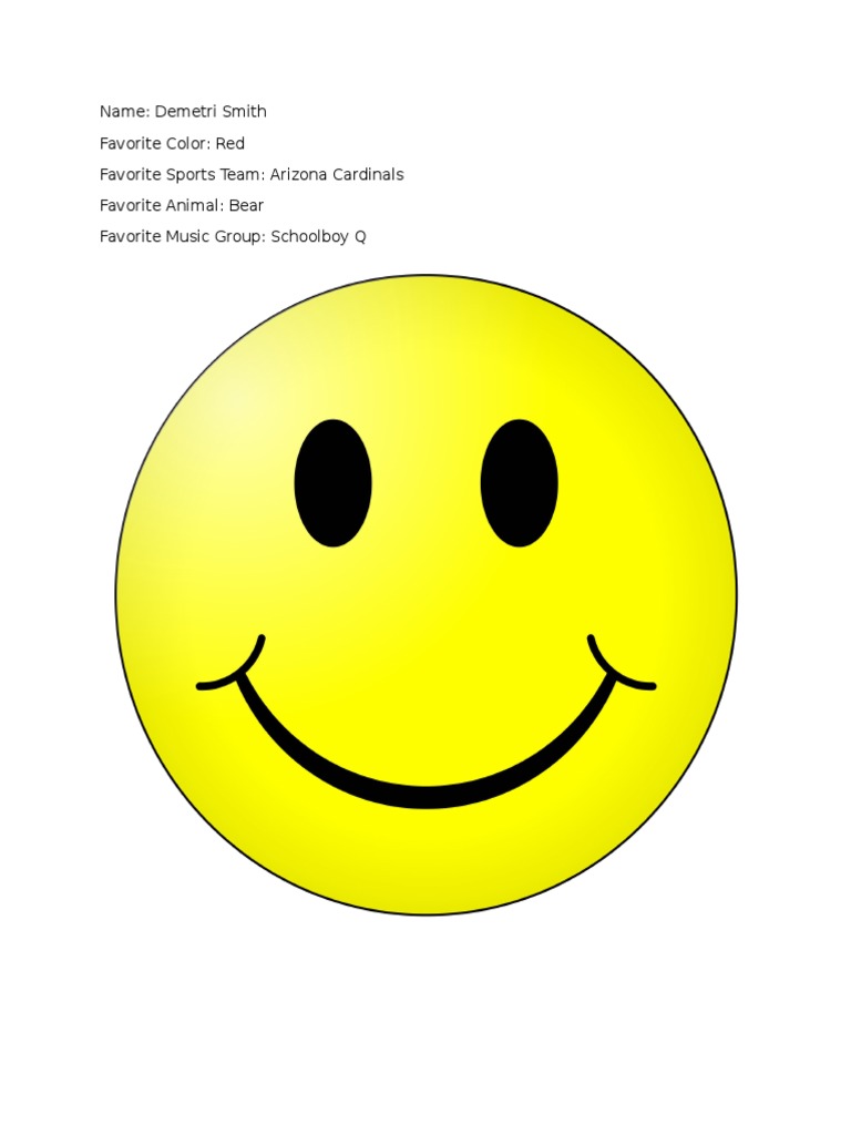 Smiley Face | PDF