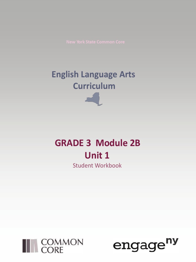 g3 m2b U1 Workbook Ela | PDF | Common Core State Standards Initiative | Curriculum