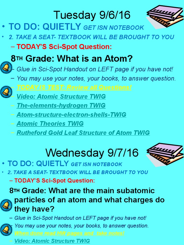 Understanding Atomic Structure for 8th Grade | PDF | Chemical Compounds ...