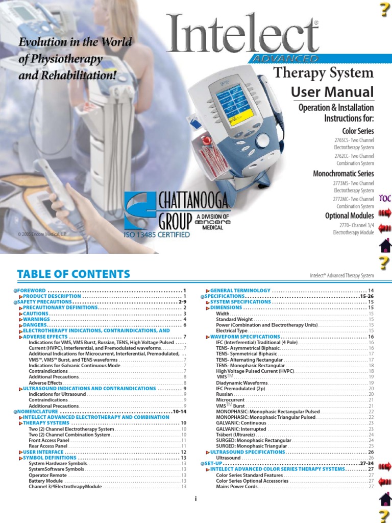 User Manual Intelect Advanced en | PDF | Electromagnetic Interference ...