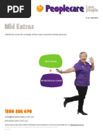 Medibank Essential Extras 75 Overview | PDF | Health Care | Social Programs