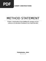 Method Statement For Installation of Steel Staircase | PDF ...