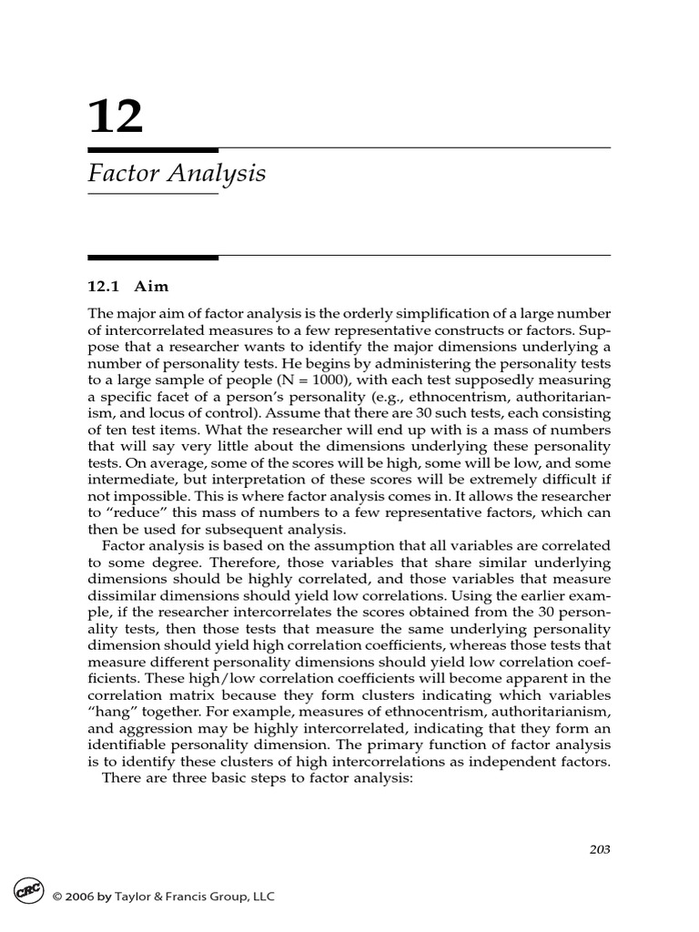 IBM SPSS Statistics Base | PDF | Factor Analysis | Correlation And ...