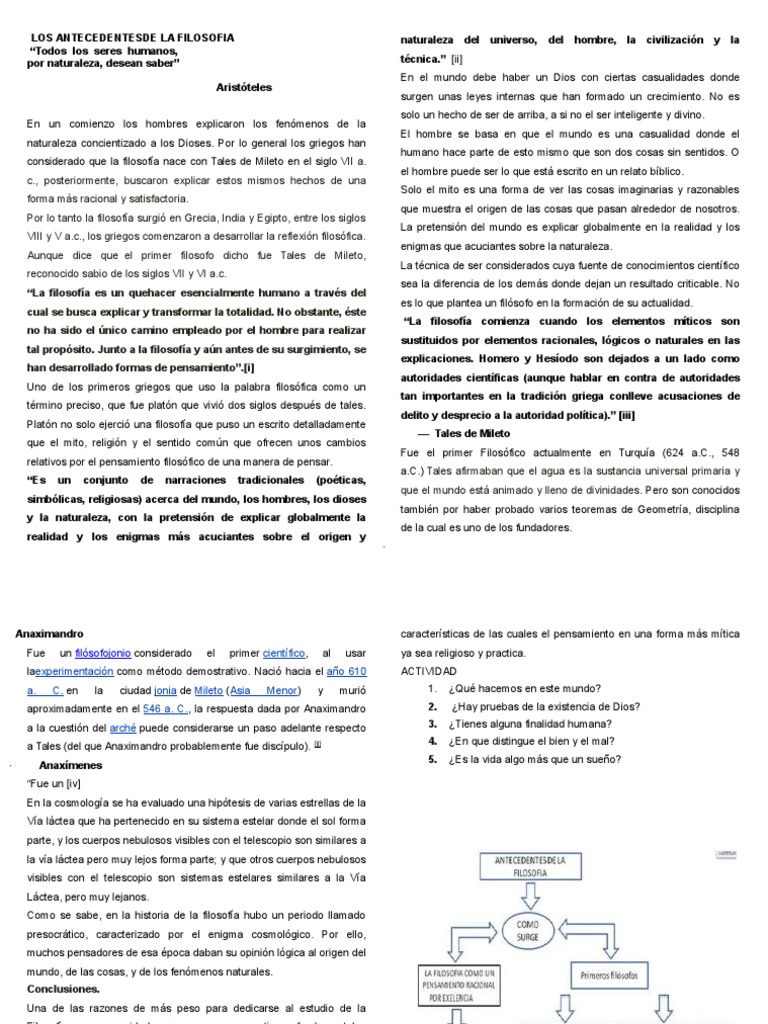 Filosofía y Experiencia Humana | PDF | Falacia | Conocimiento