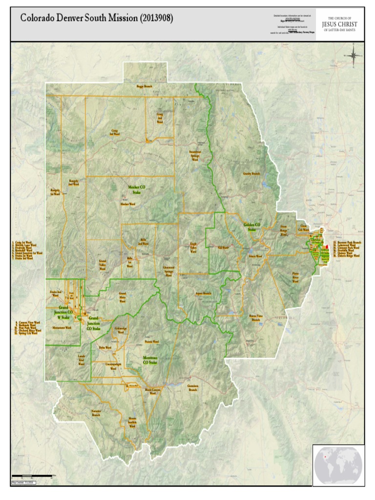 Colorado LDS Stake and Ward Map | PDF