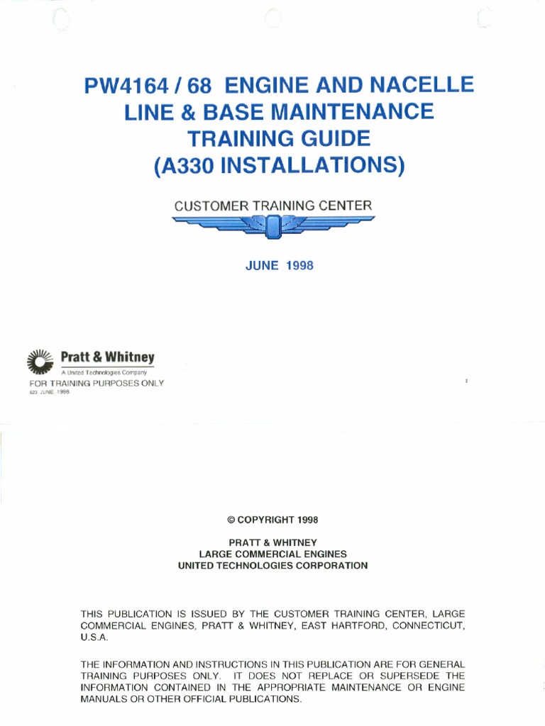 PW4168 | PDF | Turbine | Mechanical Engineering