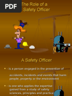 Key Responsibilities of Safety Officers | PDF | Occupational Safety And ...