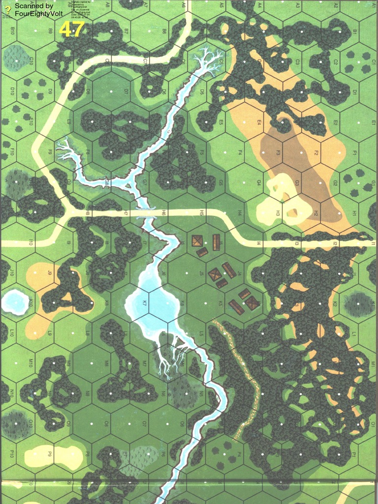 ASL (AH) - Map Board 47 | PDF