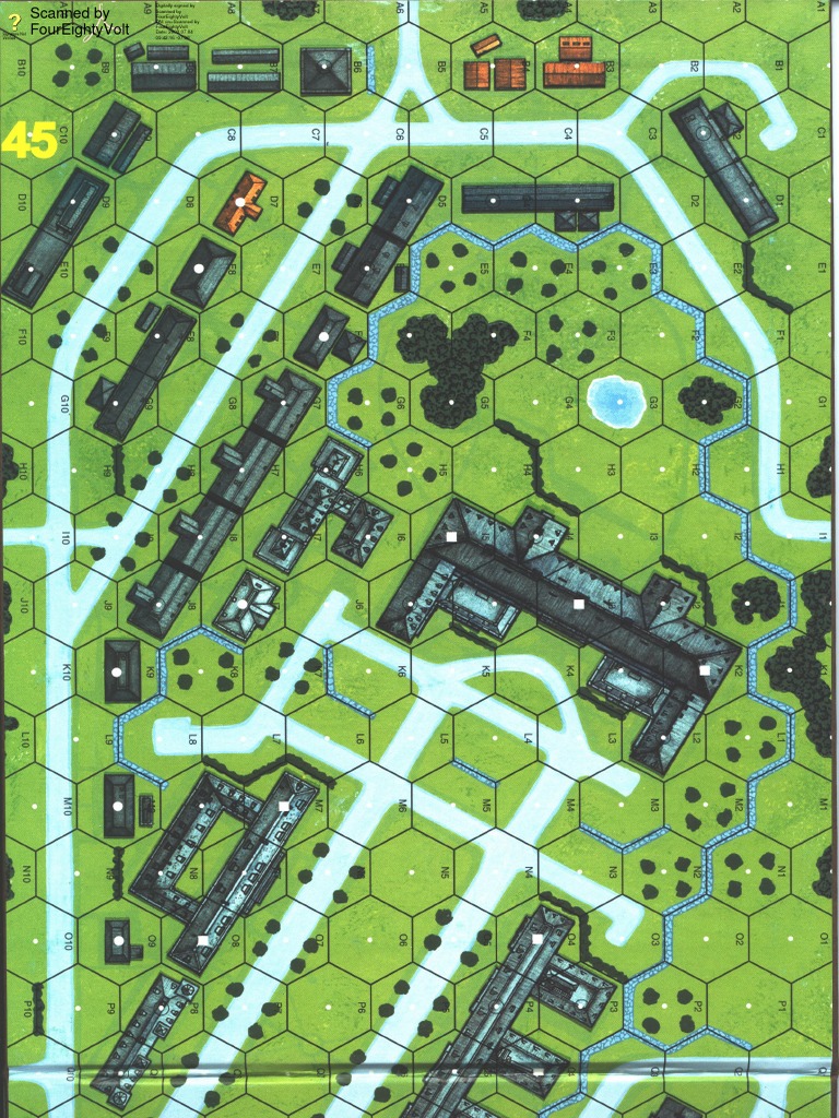 ASL (AH) - Map Board 45 | PDF