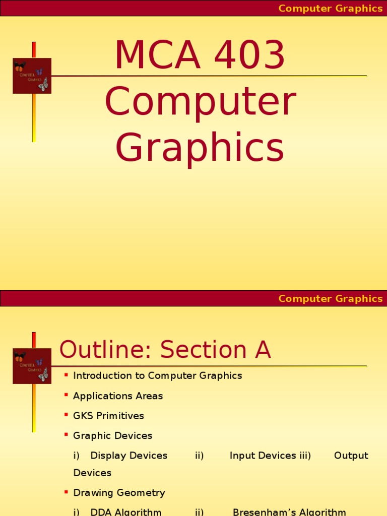 Introduction To Computer Graphics Pdf Computer Graphics Scientific Modeling