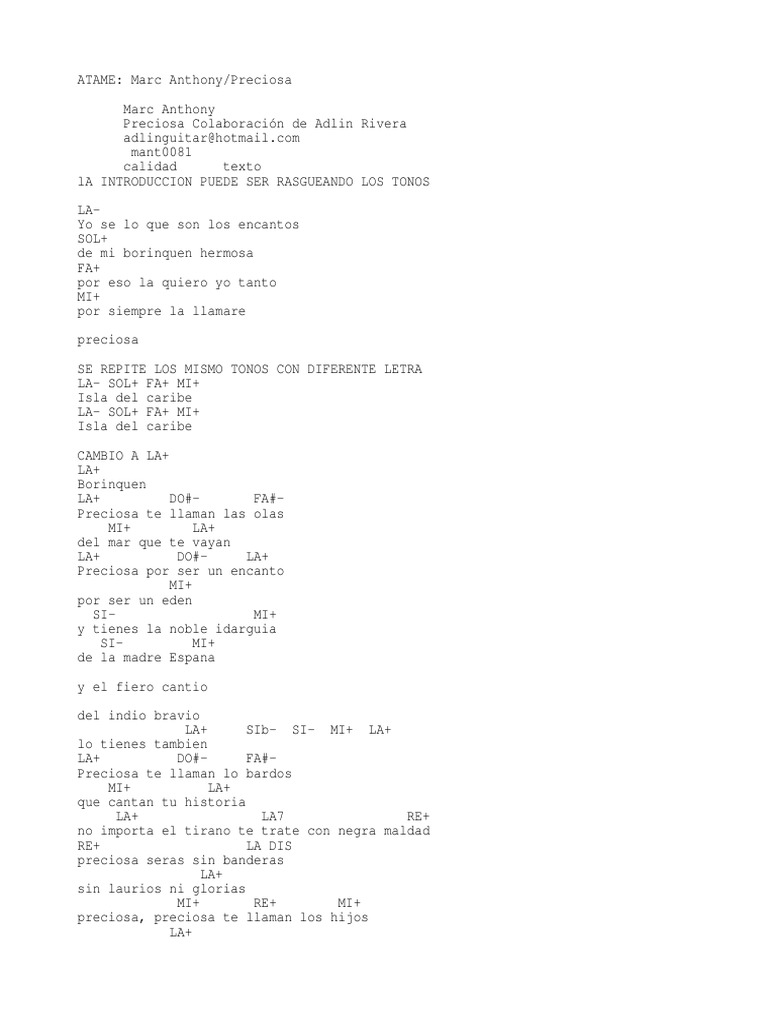 Preciosa | PDF | Poesía