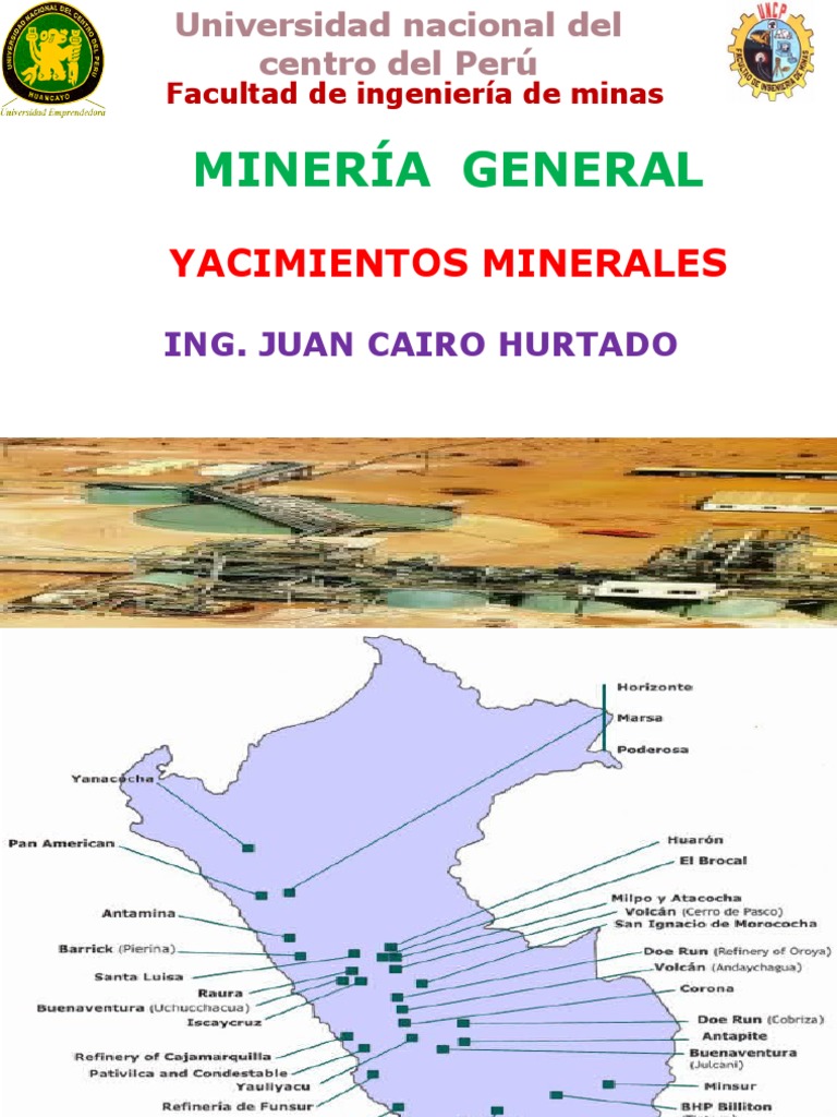 Yacimientos Minerales | Minerales | Roca (geología)