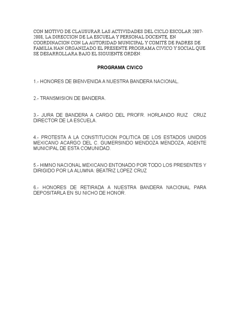 Spots para Clausura | Descargar gratis PDF | Aprendizaje | Bailes