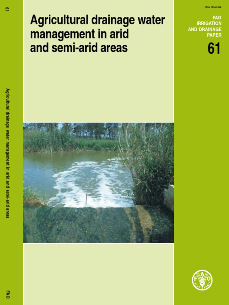 Fao 61 | PDF | Water Resources | Drainage