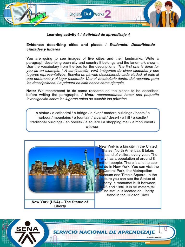 Describing Cities and Places | PDF | Rome | Dubai