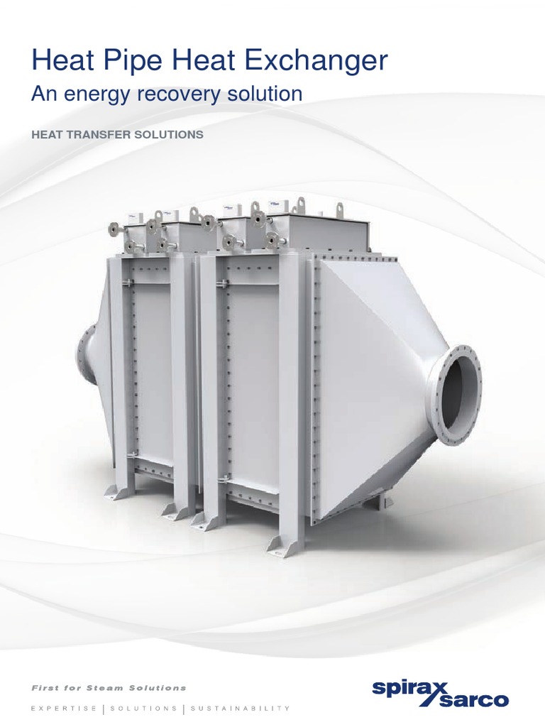 Heat Pipe Heat Exchanger-An Energy Recovery Solution-Sales Brochure ...