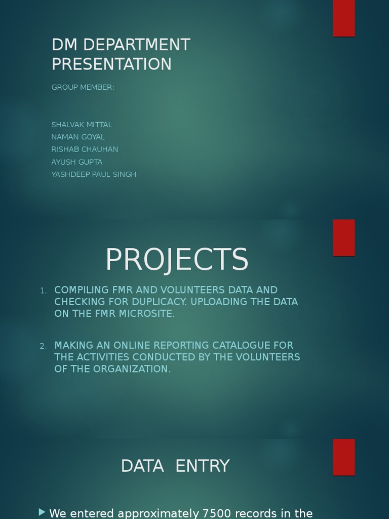 DM Presentation | PDF