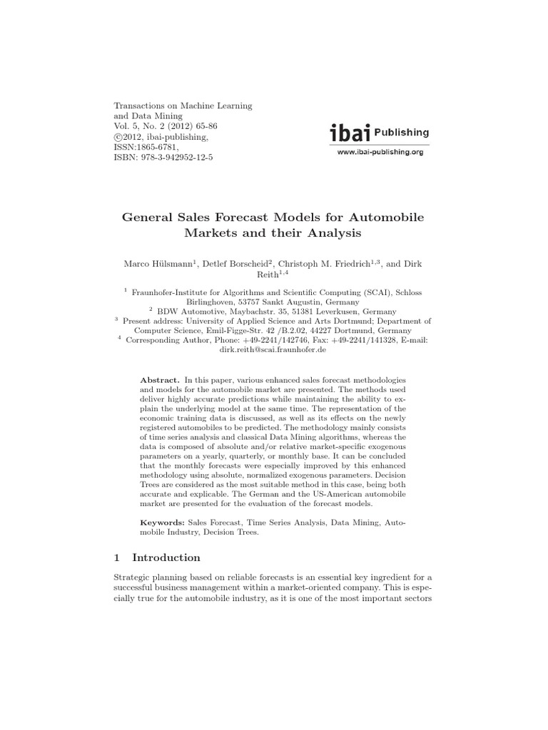 General Sales Forecast Models For Automobile Markets and Their Analysis ...