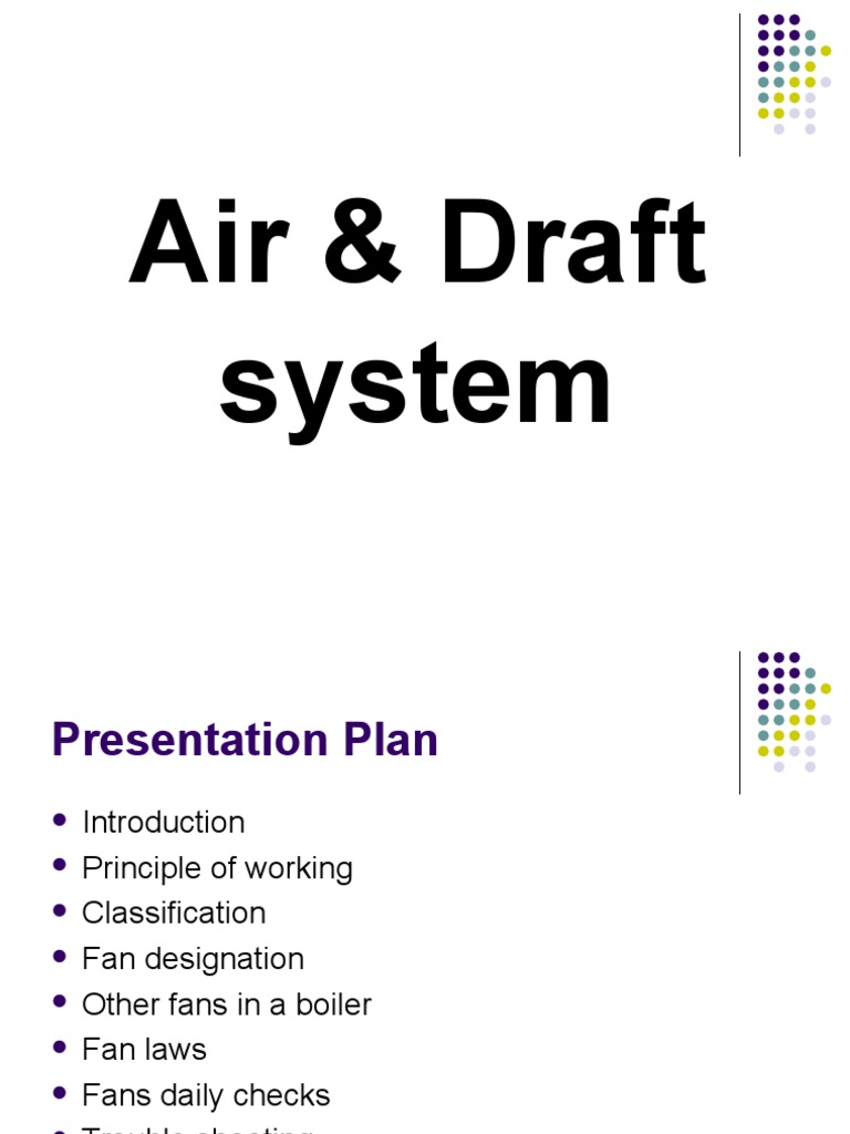 Air Draft.ppt | Mechanical Fan | Boiler | Free 30-day Trial | Scribd
