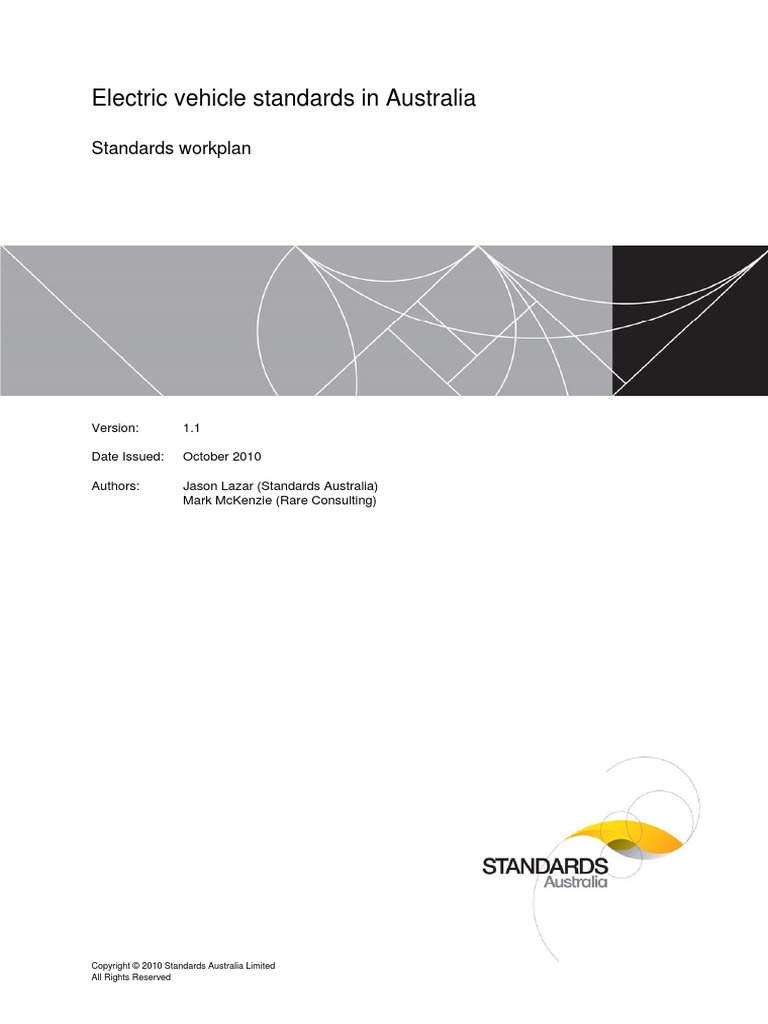 EV Standards Workplan 29 October Final | Download Free PDF | Electric ...