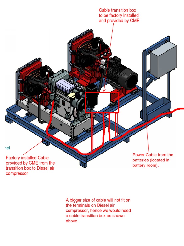 Cable Transition Box To Be Factory Installed and Provided by CME | PDF
