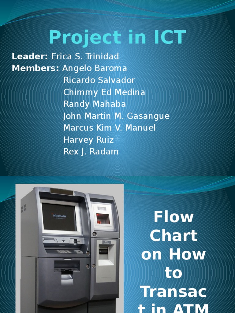 Project Report on Developing an Automated Teller Machine (ATM ...