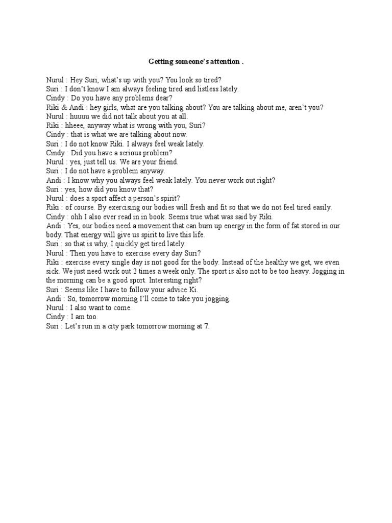 Getting Someone | PDF