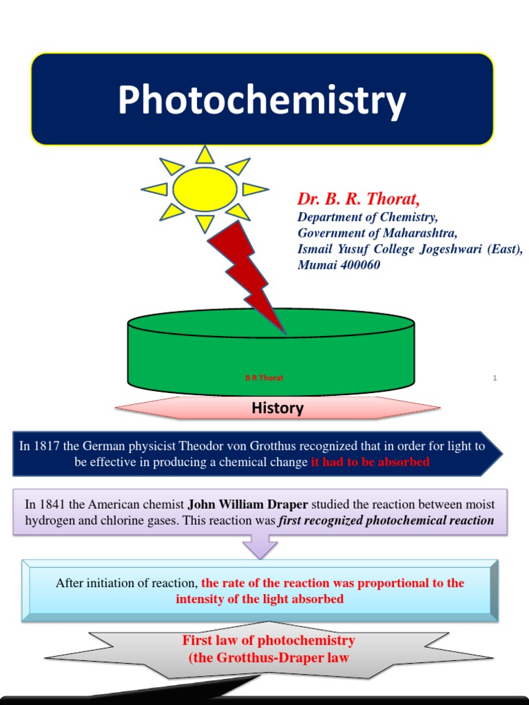 Photo Chemistry | Photochemistry | Fluorescence