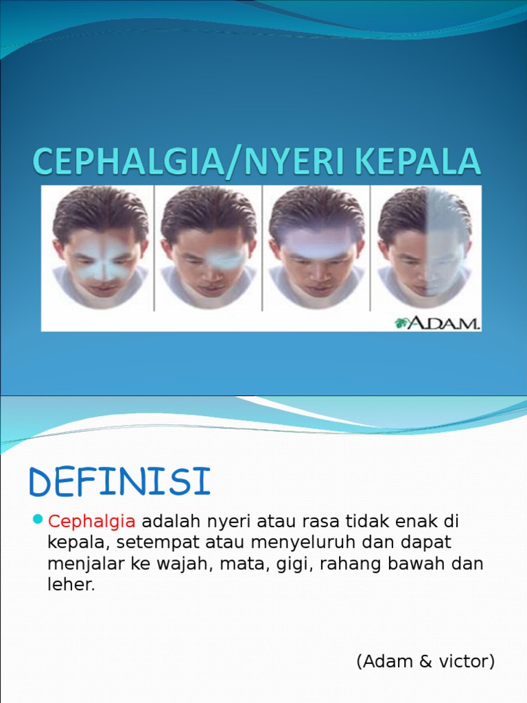 Cephalgia | PDF | Kesehatan Holistik