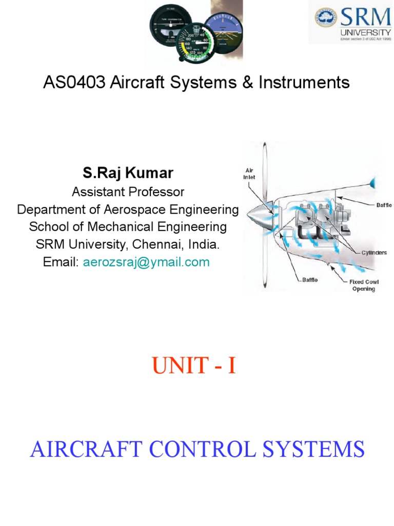 Unit - I Aircraft Control Systems | Download Free PDF | Aircraft Flight ...