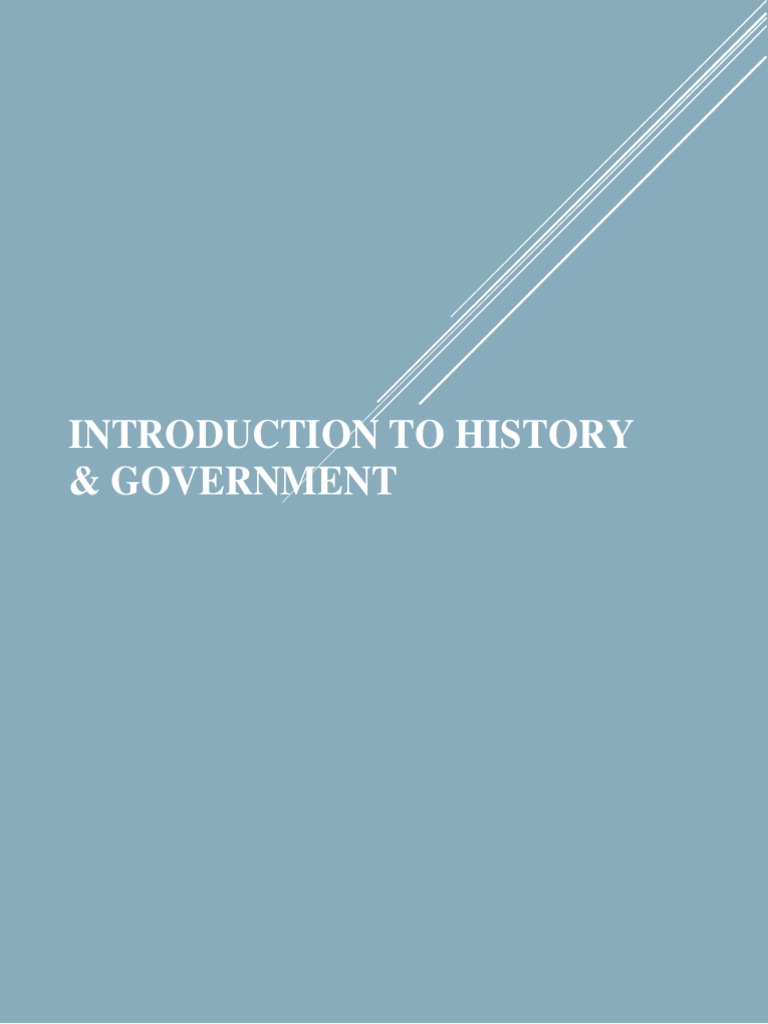 Introduction To History | PDF | Archaeology | Anno Domini
