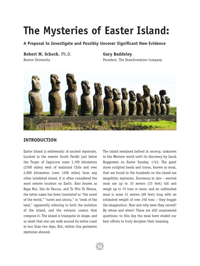 The Mysteries of Easter Island | PDF | Nature