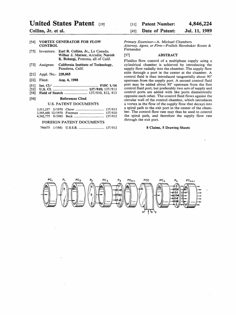 20080012322-Vortex Flow Control | PDF | Flow Measurement | Vortices