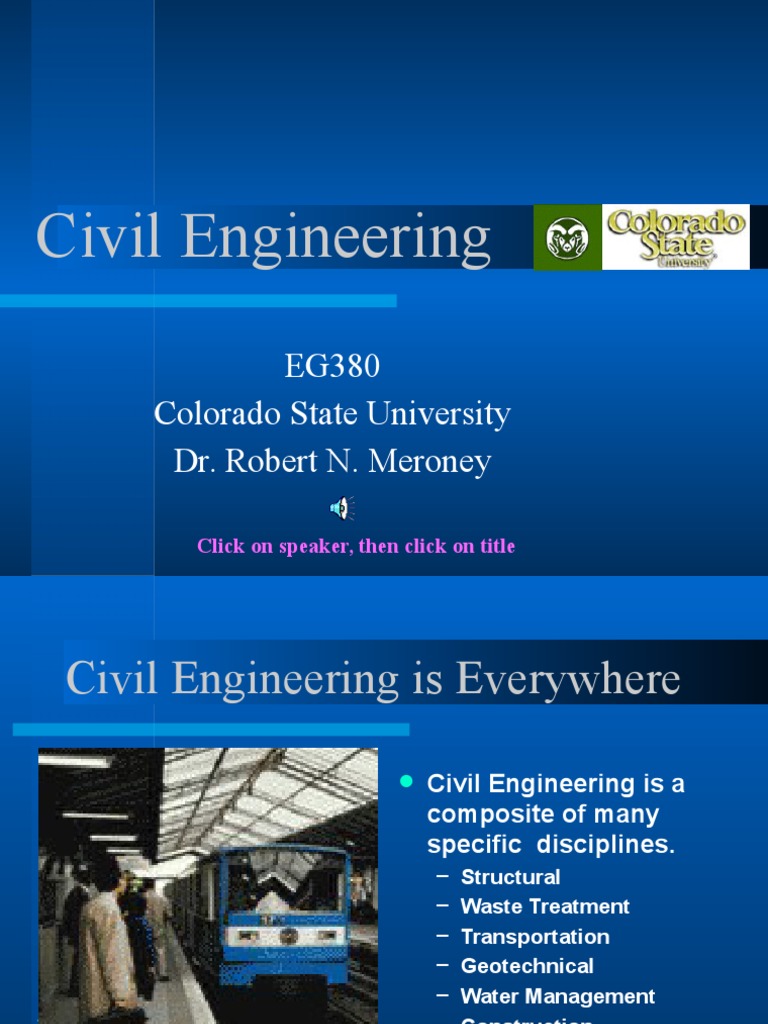 Overview of Civil Engineering Disciplines | PDF | Geotechnical ...