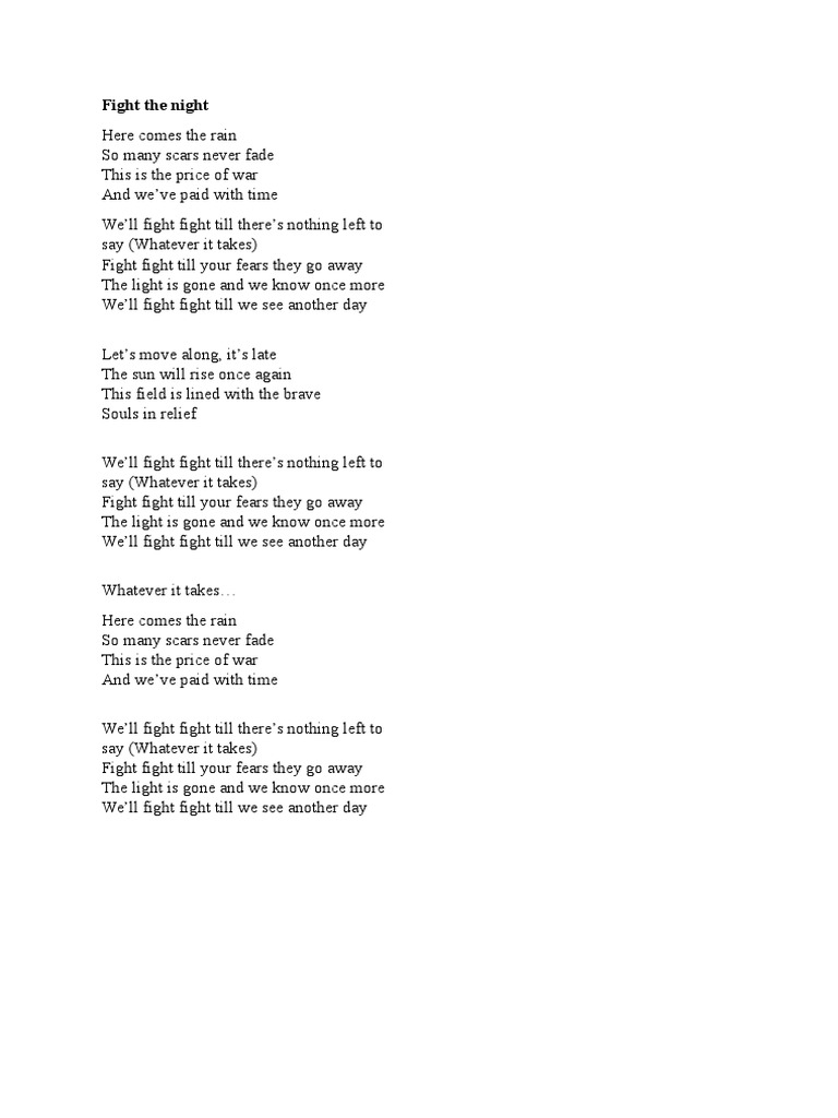 Cry Out | PDF | Leisure | Entertainment (General)