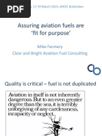 Jet Fuel Color and Contamination Guide | PDF | Aerospace | Energy And ...